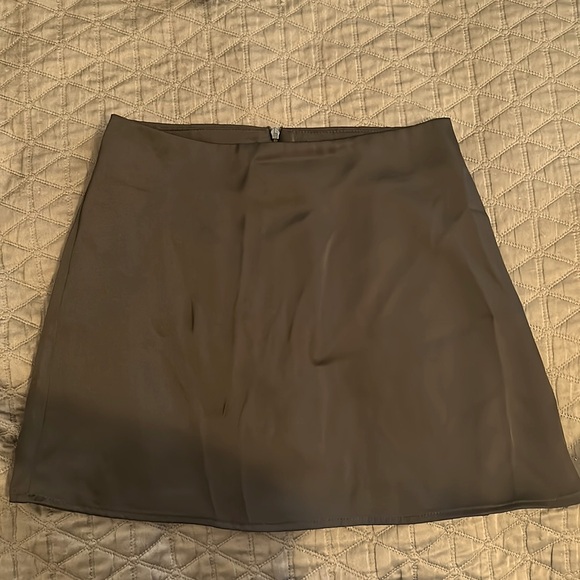 Cider | Skirts | New Cider Satin High Waist Short Skirt | Poshmark